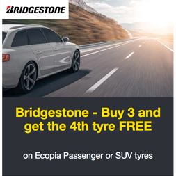Buy 3 and get the 4th tyre FREE at JAX!