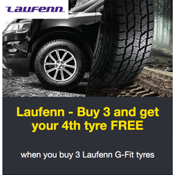 Buy 3 and get the 4th tyre FREE at JAX!